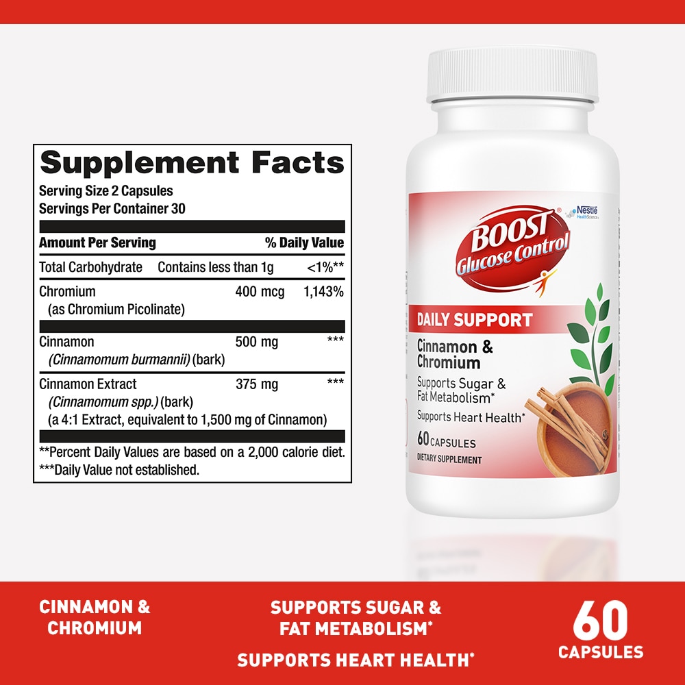 BOOST Glucose Control® Daily Support Supplement | BOOST®